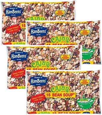 Amazon.com : Hurst's HamBeens : w/Seasoning Packet Cajun 15 Bean Soup ...