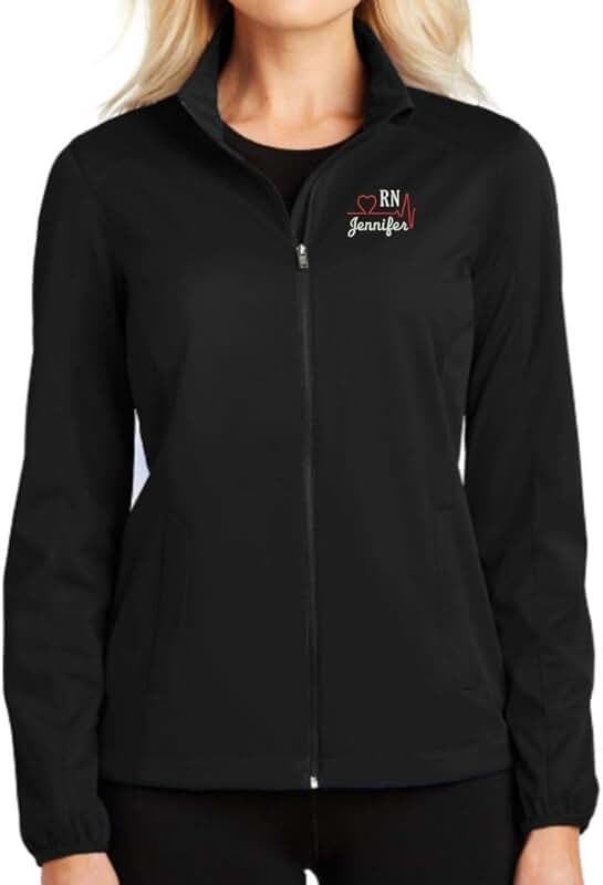 Amazon.com: personalized nurse jackets for women