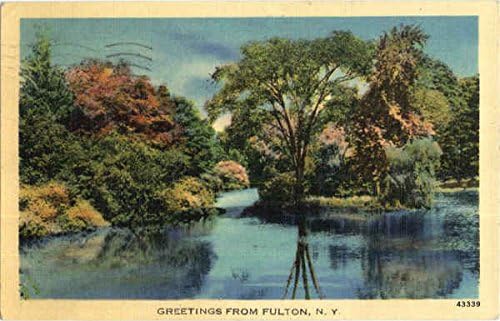 Greetings From Fulton Fulton, New York NY Original Antique Postcard ...