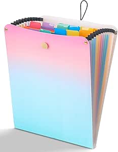 Expanding File Folder, Vertical Expanding File Folder 13 Pockets ...