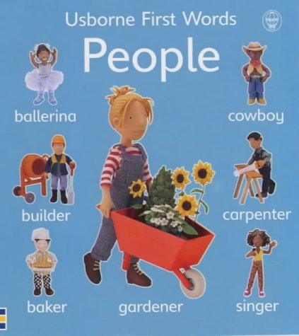 Amazon.co.jp: People (Usborne First Words Board Books) : Litchfield, Jo: 洋書