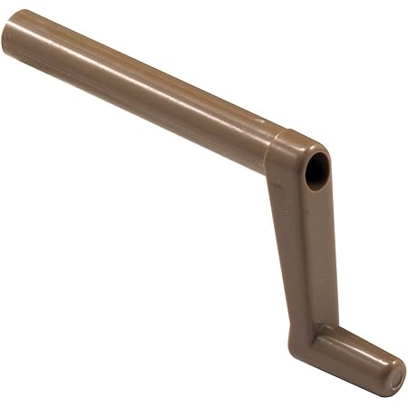 Prime-Line R 7001 Window Handle with 1-3/4 inch Stem, Brown Plastic (2 ...