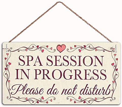 Amazon.com : Spa Session in Progress Please do not Disturb ，office ...