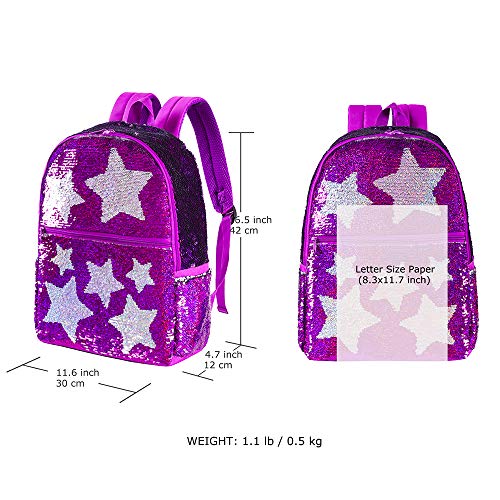 Sequin School Backpack for Girls/Boys -$13.57(48% Off) - Mojosavings.com