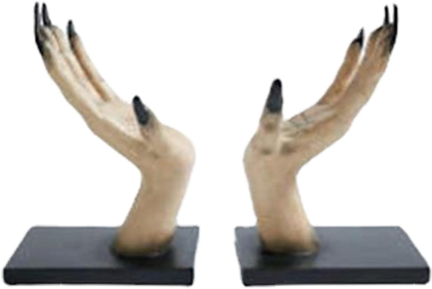 Halloween Witch Book Stand Witch Hand Decor Book Ends Halloween Party ...