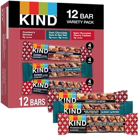 Amazon.com : KIND Protein Bars, Double Dark Chocolate Nut, Gluten Free ...