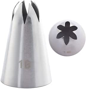 Large Piping Nozzles, Stainless Steel Frosting Piping Kit Pastry Cake ...