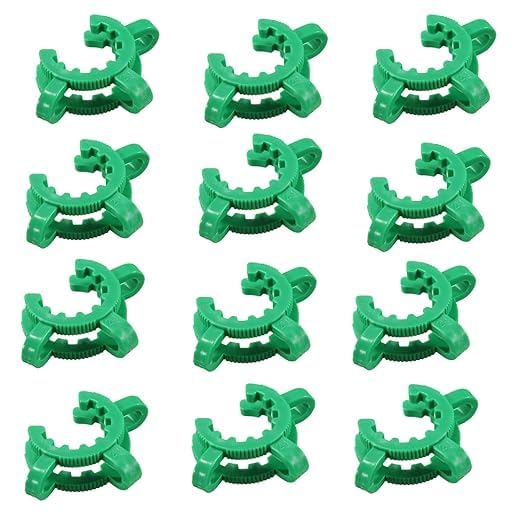 Labcare 12 pcs Keck Clips Ground Joints Standard Taper POM for Joints ...