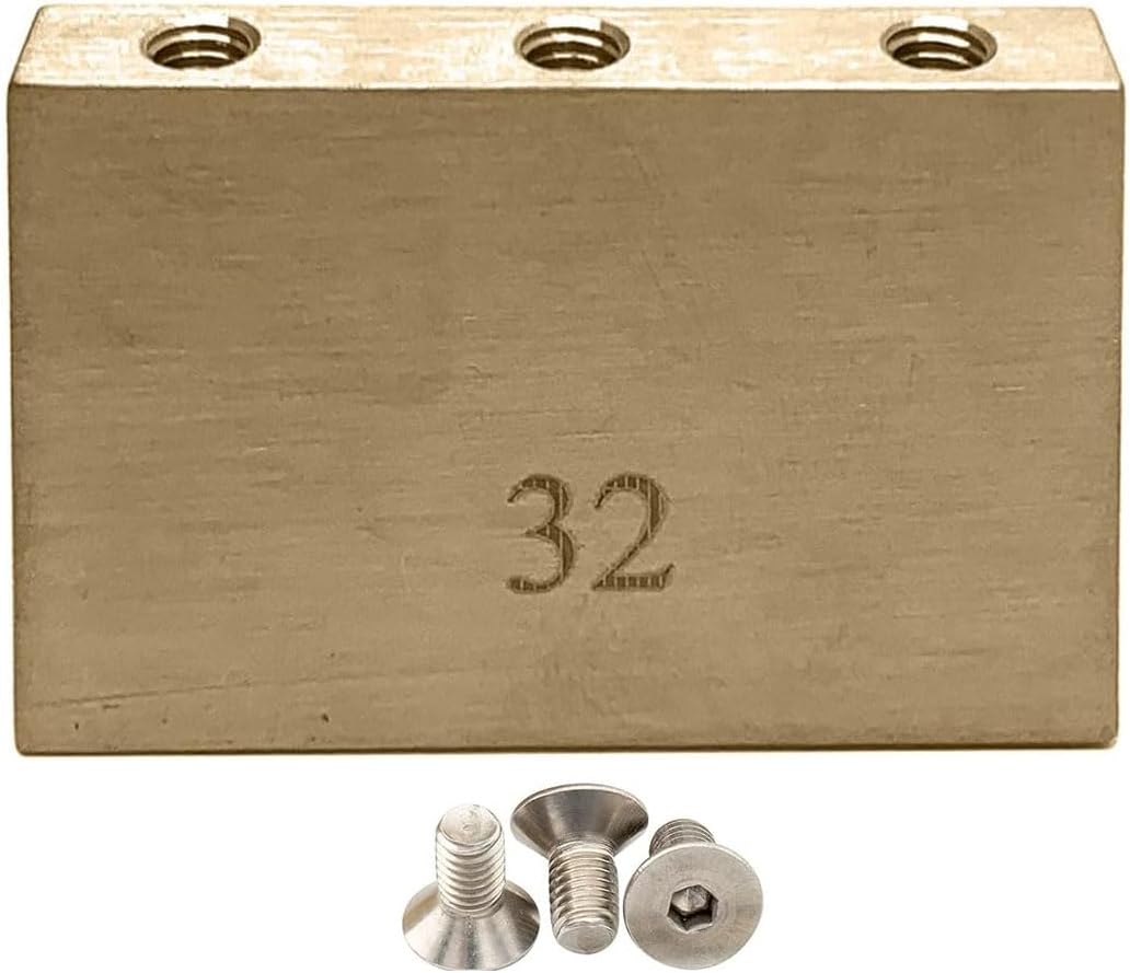 Amazon.com: TUOREN Fat Brass Tremolo Block for Floyd Rose Electric ...