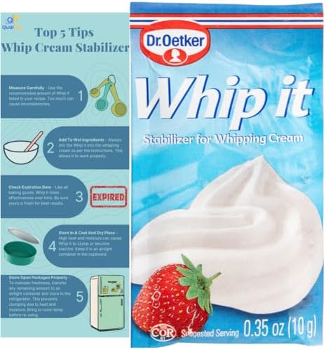 Amazon.com: Dr. Oetker Whip It 6pk - Whipped Cream Stabilizer Powder ...