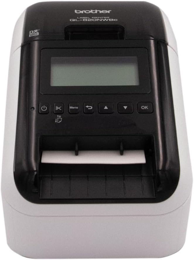 Brother QL-820NWBc Professional Label Printer with Network Connection ...