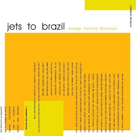 JETS TO BRAZIL - Orange Rhyming Dictionary - Amazon.com Music