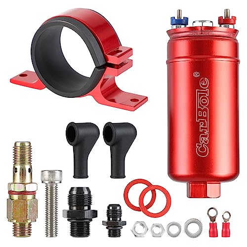 Snapklik.com : CarBole Universal Inline Fuel Pump 300LPH High Flow 12V ...