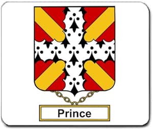 Amazon.com: Prince Family Crest Coat of Arms Mouse Pad : Office Products
