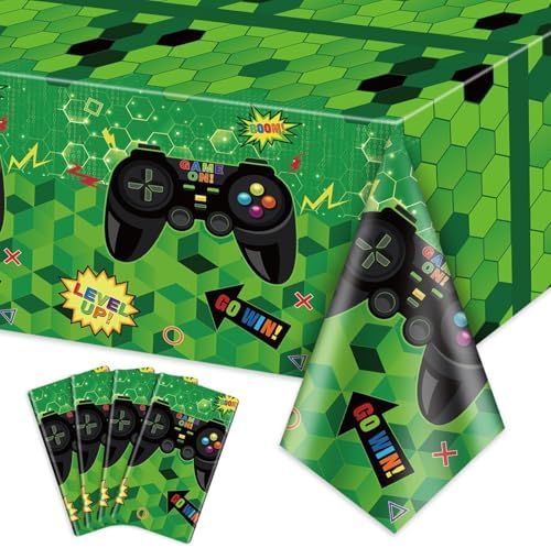 Amazon.com: SJJCHU 3Pcs Pixel Tablecovers, Waterproof Oil-Proof Vinyl ...