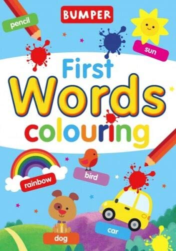 Brown Watson: My First Words Colouring Book Activity Learning Colour ...