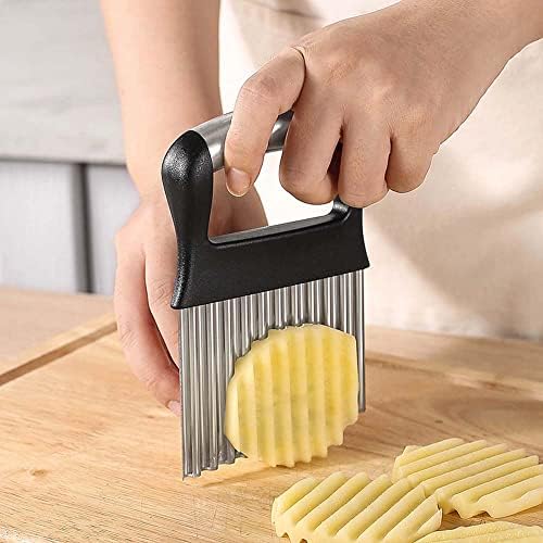 French Fry Cutter, Fast Potato Chipper Stainless Steel Chip Cutter ...