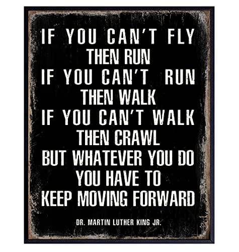Amazon.com: Motivational Wall Art - Martin Luther King Jr ...