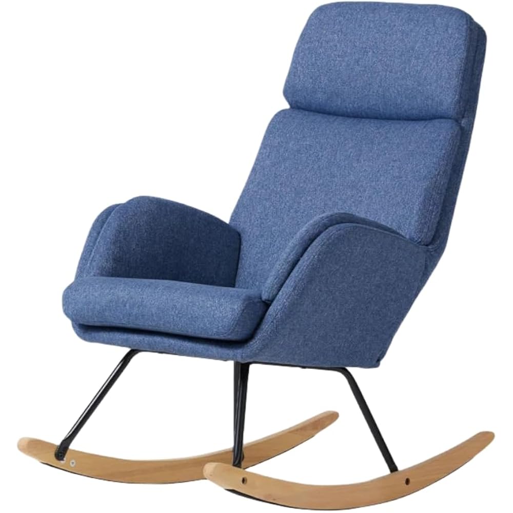 $9/mo - Finance Rocking Chair for Nursery, Soft Upholstered Recliner ...