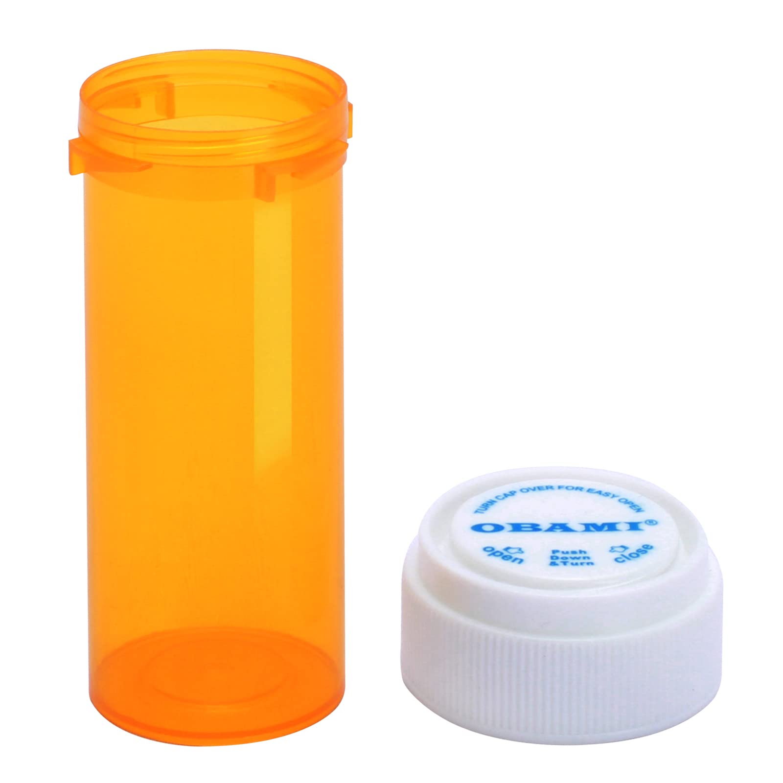 Plastic Pill Bottles 50 Pack Empty Pill Bottles With Caps,
