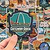 Amazon.com: 63pcs National Park Sticker All National Parks USA Complete ...