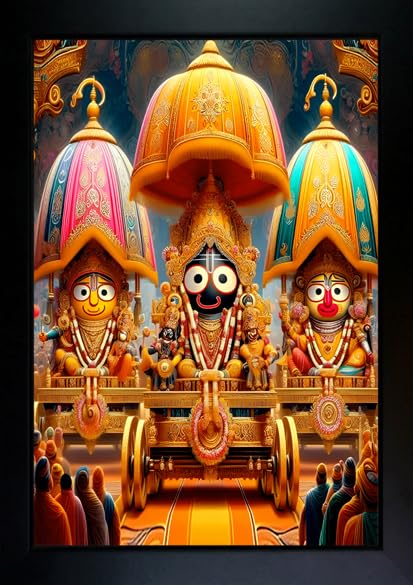 CrowdHall Jagannath Photo Frame | Lord Jagannath Frame Wall Painting ...