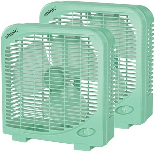 Amazon.com: AMACOOL Table Fan, 12 inch Box Fan with 3 Adjustable Speeds ...