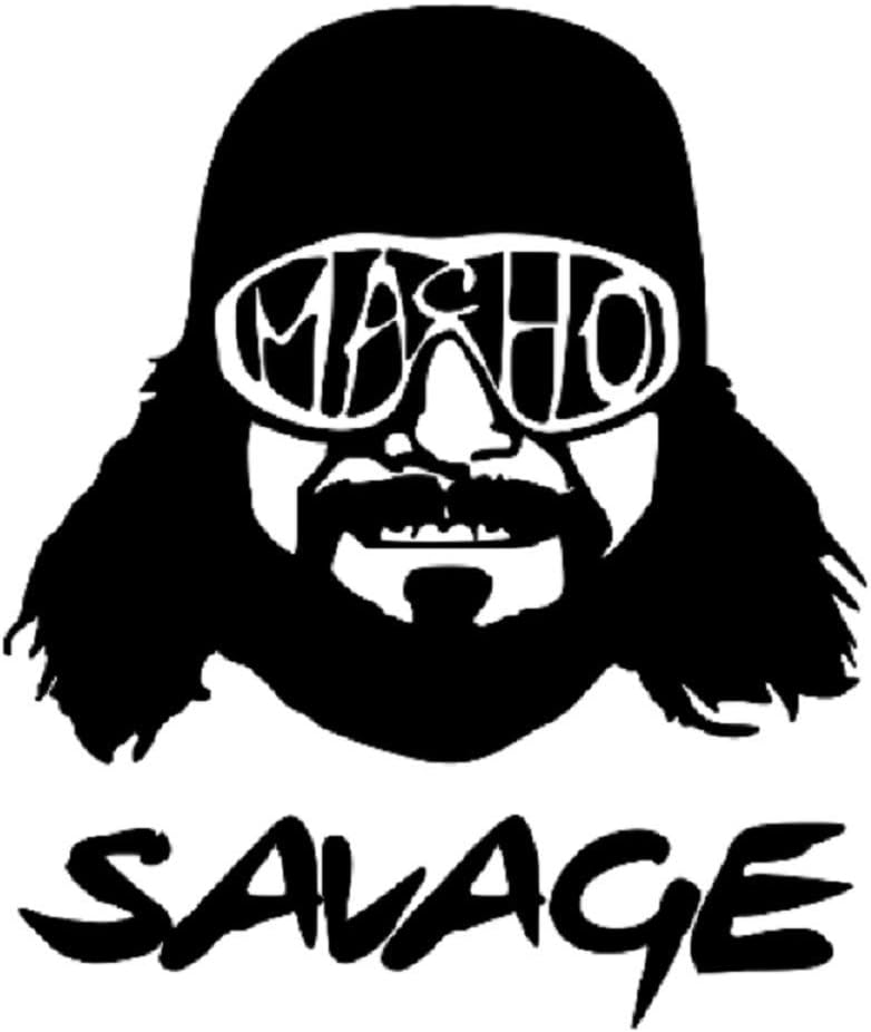 Amazon.com - Macho Man Randy Savage Wrestling Wrestler Vinyl Decal ...