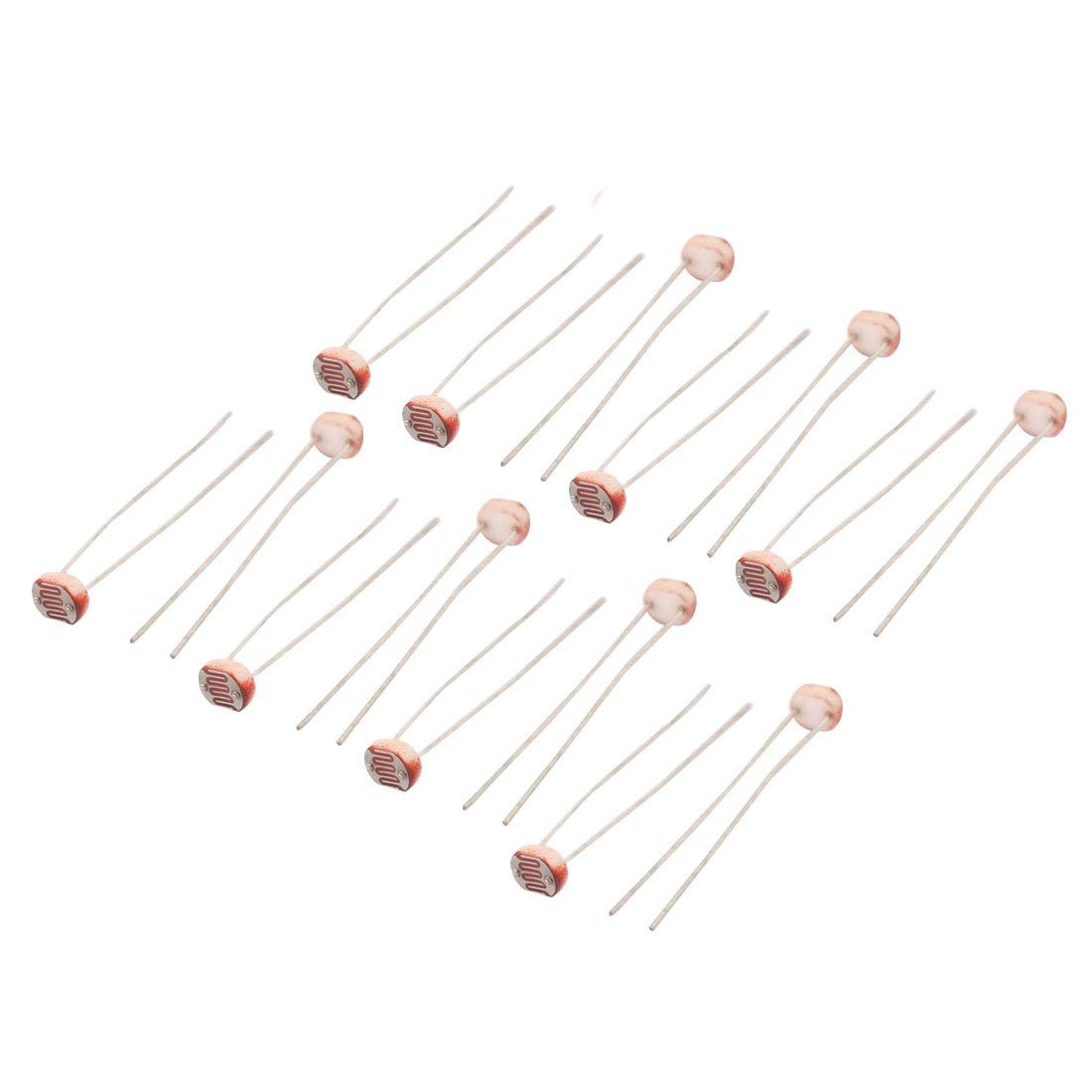 STORE99® 15Pcs 5549 Photoresistor LDR CDS 5mm Light-Dependent Resistor ...