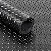 Black Rubber Matting Roll | Thick Heavy Duty Flooring Mat, Indoor ...