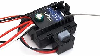 Amazon | Turbo Racing RX46 1/18ラジコンカー用2in1レシーバー ESC付き 2S P52/P32/P62に対応 ...