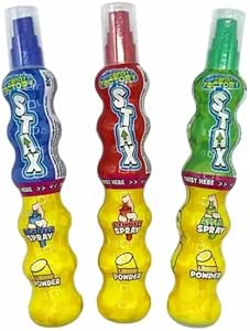 Ellies Jellies CCF Stax Candy Spray & Powder 80g x8 : Amazon.co.uk: Grocery