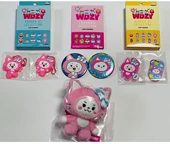 Amazon.co.jp: WDZY Yuna CABBIT Plush Toy Set ITZY LINE : Toys & Games