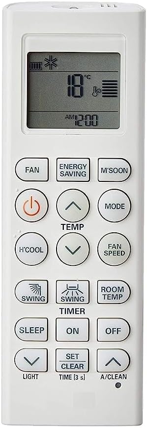Woniry Air Conditioner Remote Control Compatible for Lg Split and ...