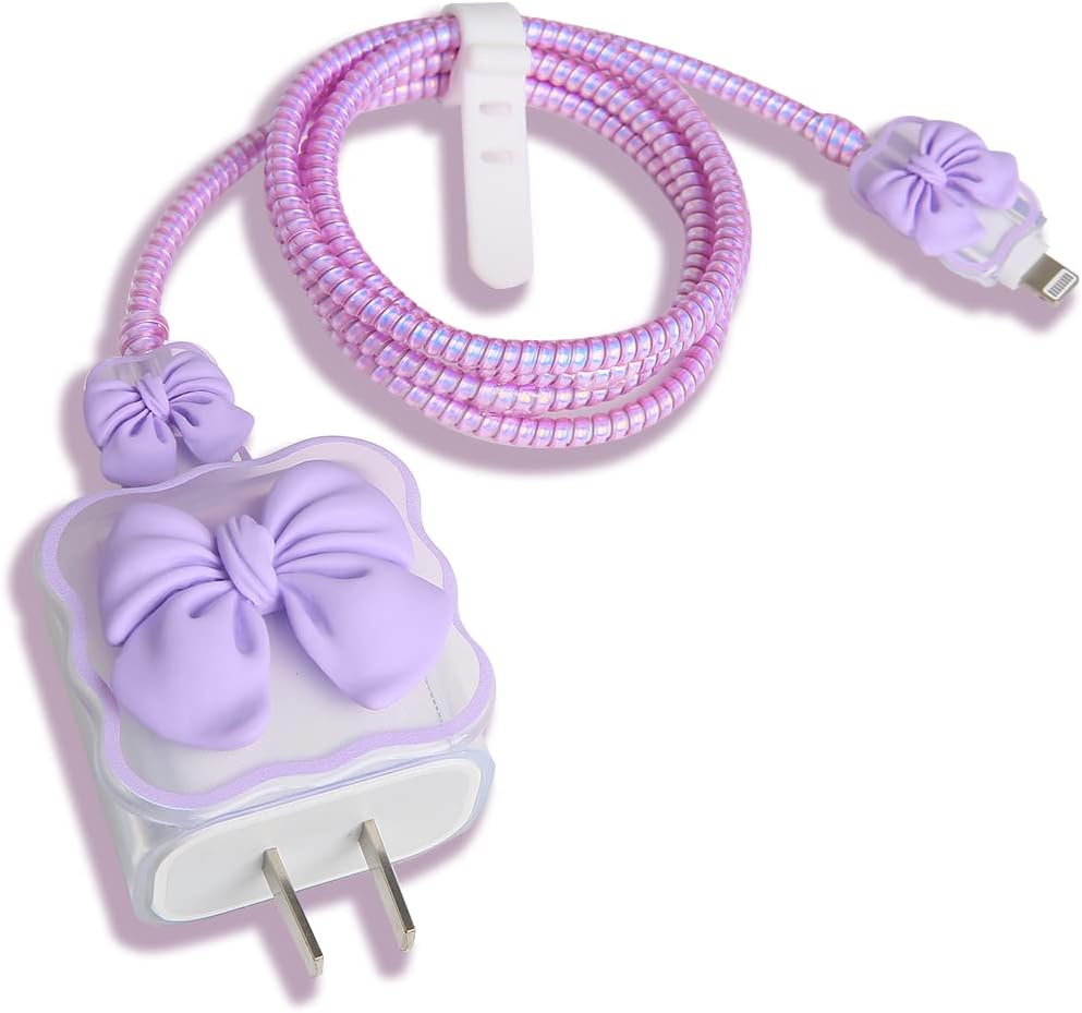 Amazon.com: QLD COVER Compatible with iPhone 18W/20W USB-C Charger ...