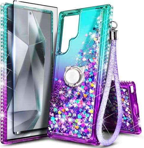 Amazon.com: NGB Designed for Samsung Galaxy S23 Ultra Case, Aqua/Purple ...