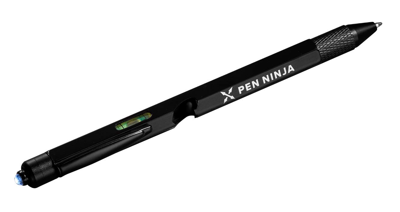 Pen Ninja: 9 in 1 Pen Multi-Tool (#1 Most Advanced Pen Tool- LED Light ...