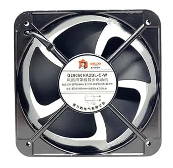 Amazon.com: Fan for G20060HA2BL-C-W Fan 220V 50/60Hz 60W 20CM Cooling ...