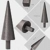 Blacksmith Anvil Mandrel Metal Forming Cone 1" Hardy Tool Blacksmith ...