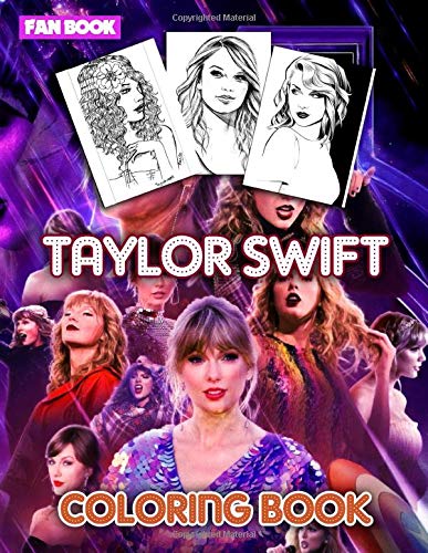 Buy Taylor Swift coloring book: The ultimate coloring and how-to-draw ...
