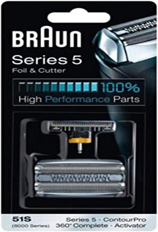 Amazon.com: Braun Series 5 Combi 51S Foil and Cutter Replacement Pack ...