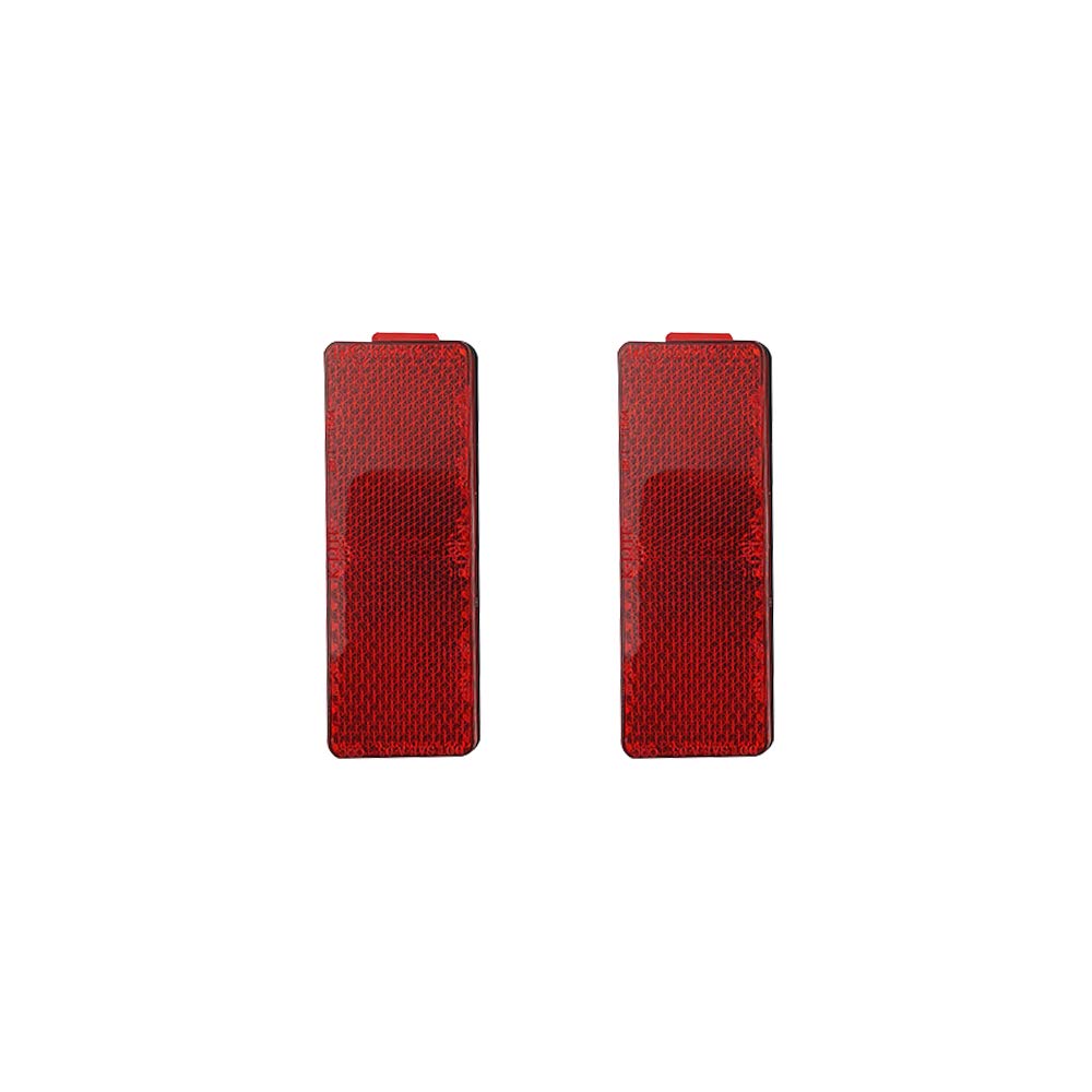 Snapklik.com : Rectangular Reflectors - Safety Spoke Reflective Quick ...