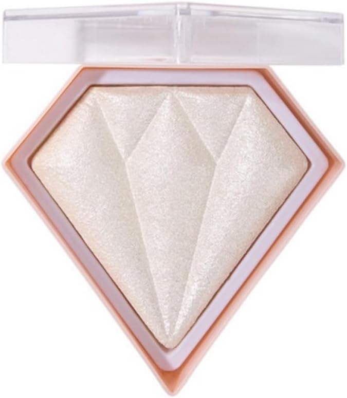 Amazon.com: Yeuxtty White Highlighter Makeup Palette, Face Highlighter ...