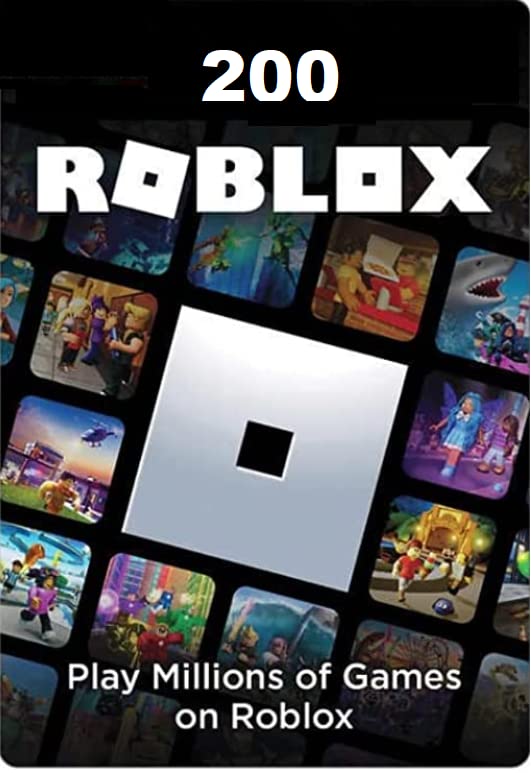 Roblox Code Roblox 200 Robux 200 Code (Digital Code - Email Delivery ...