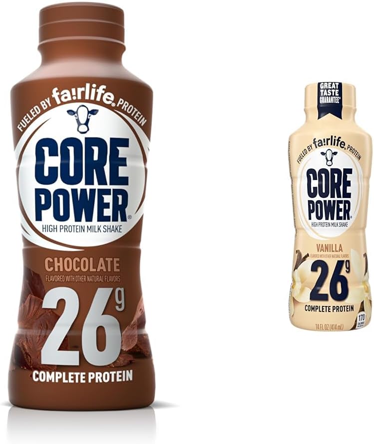 Amazon.com: Fairlife 26g Protein Milk Shakes Core Power Workout ...