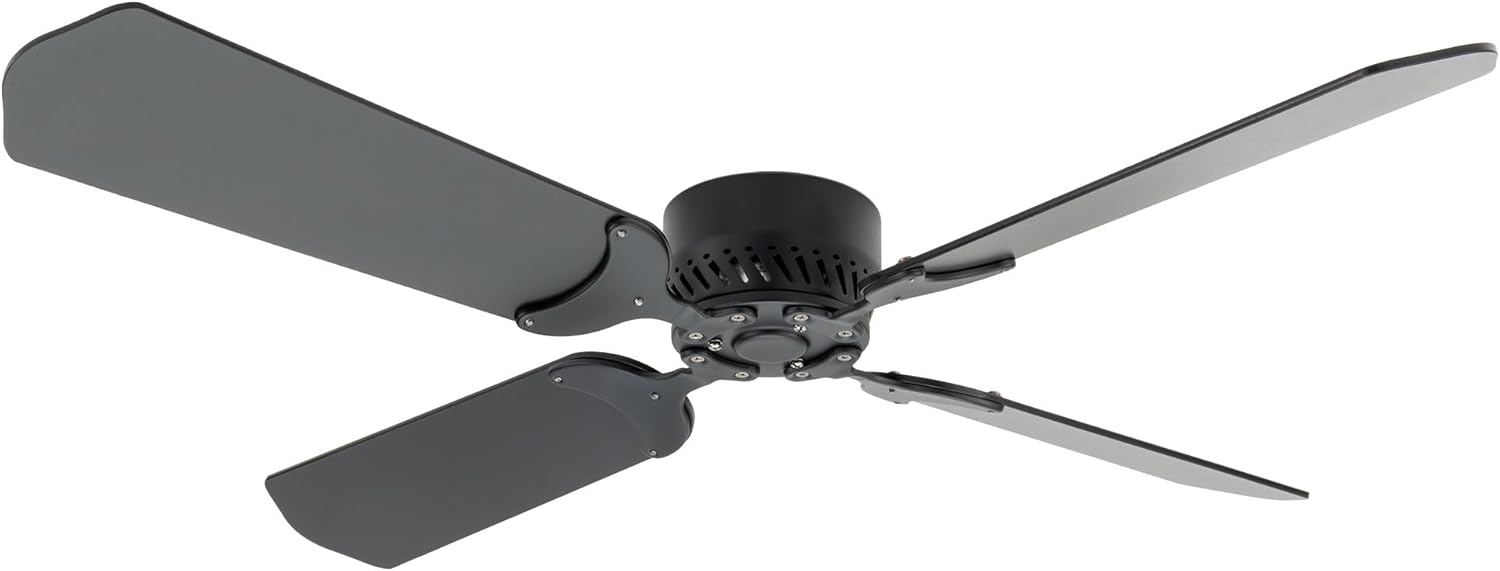 Amazon.com: RecPro RV 12V Ceiling Fan | 4-Blade | 4-Speed | Near Silent ...