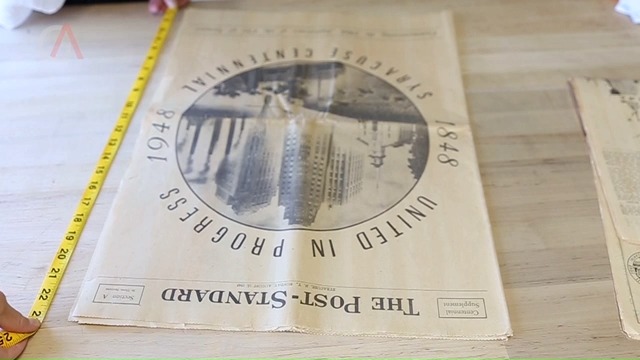 Watch How to Preserve a Newspaper on Amazon Live