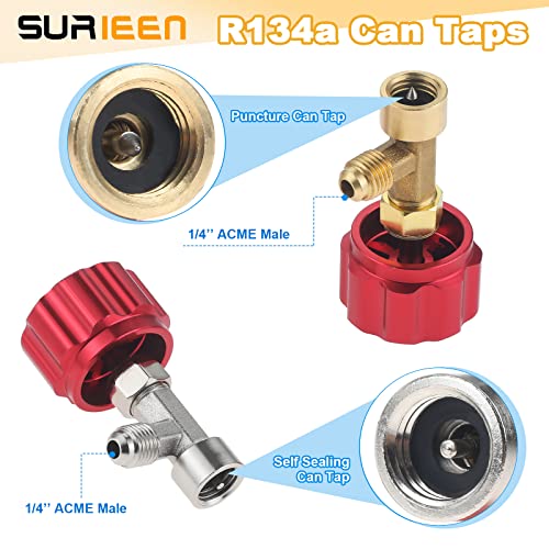 Snapklik.com : SURIEEN R134A Can Tap, R134A Self-Sealing And Puncture ...