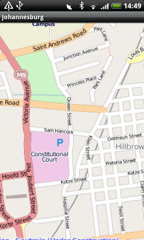 Johannesburg Street Map - App on Amazon Appstore