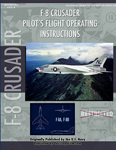 Snapklik.com : Vought F-8U Crusader Pilots Flight Operating Instructions